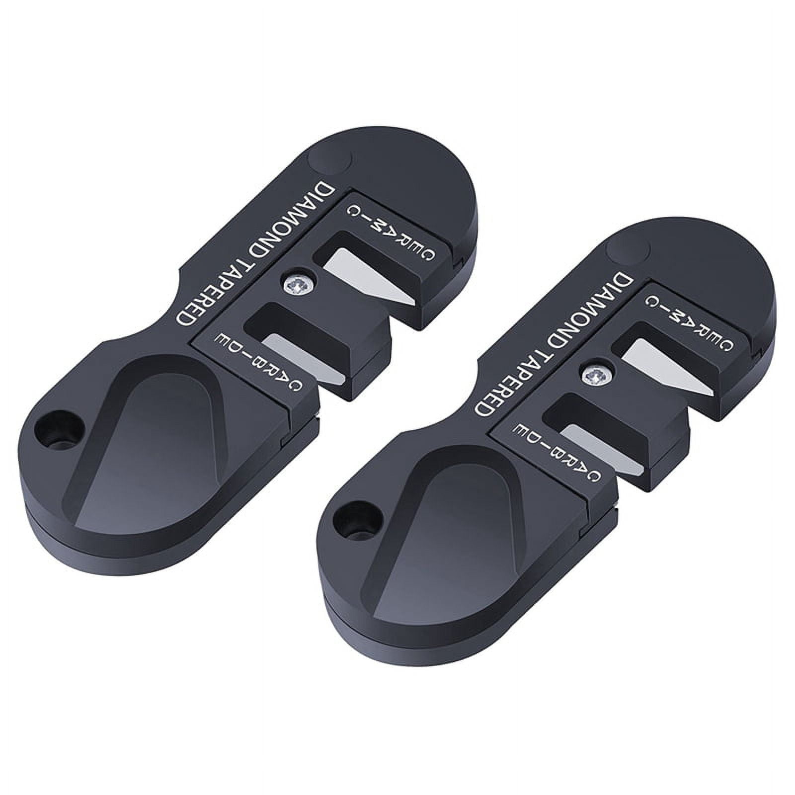 2X Portable Mini Knife Multifunction Sharpener, Steel Outdoor Mini Tool ...
