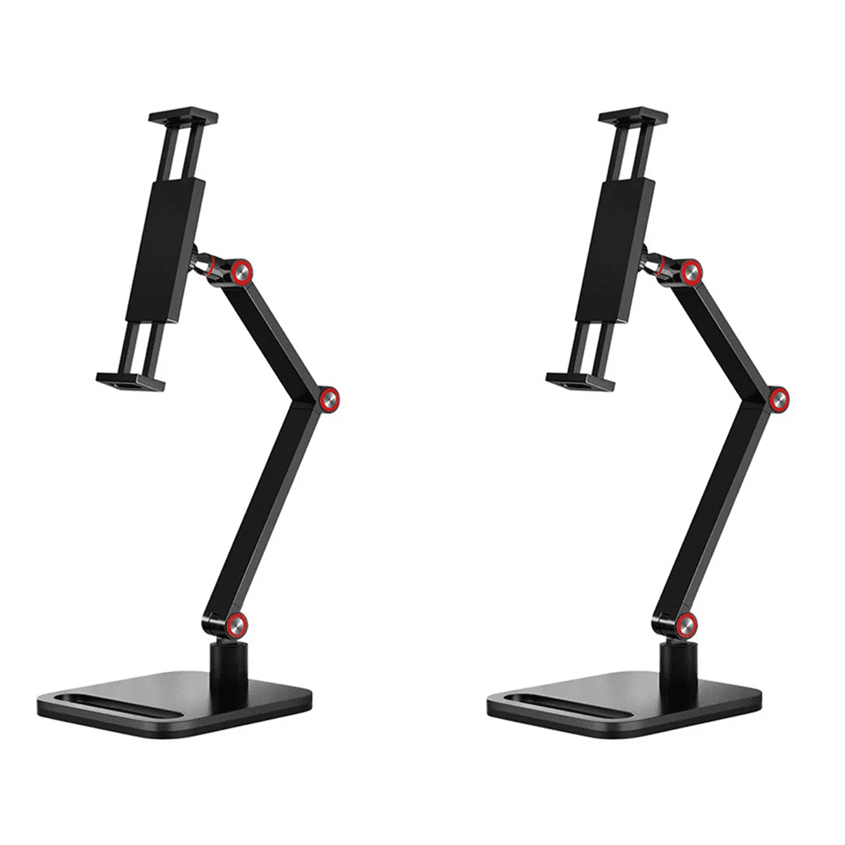 2X Portable Monitor Stand Adjustable 360° Swivel Bracket Tablet Holder ...