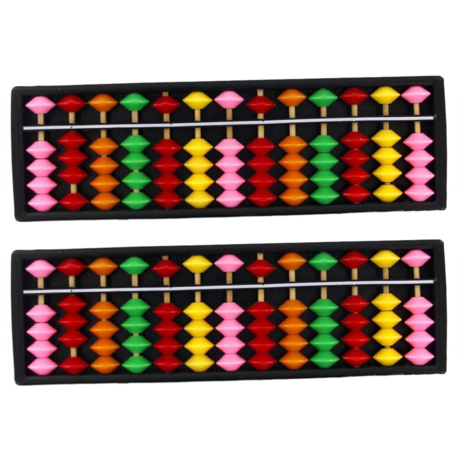 2X Portable Plastic Abacus Arithmetic Abacus calculation tool - Walmart.com