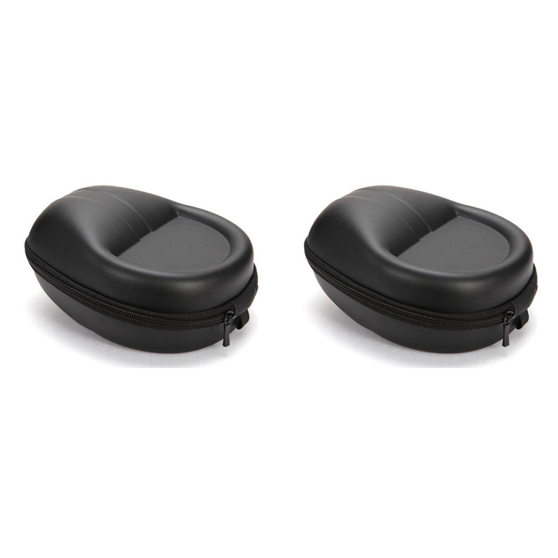 2X Portable Shockproof Headphone Bag Hard Box Earphone Case Headset ...