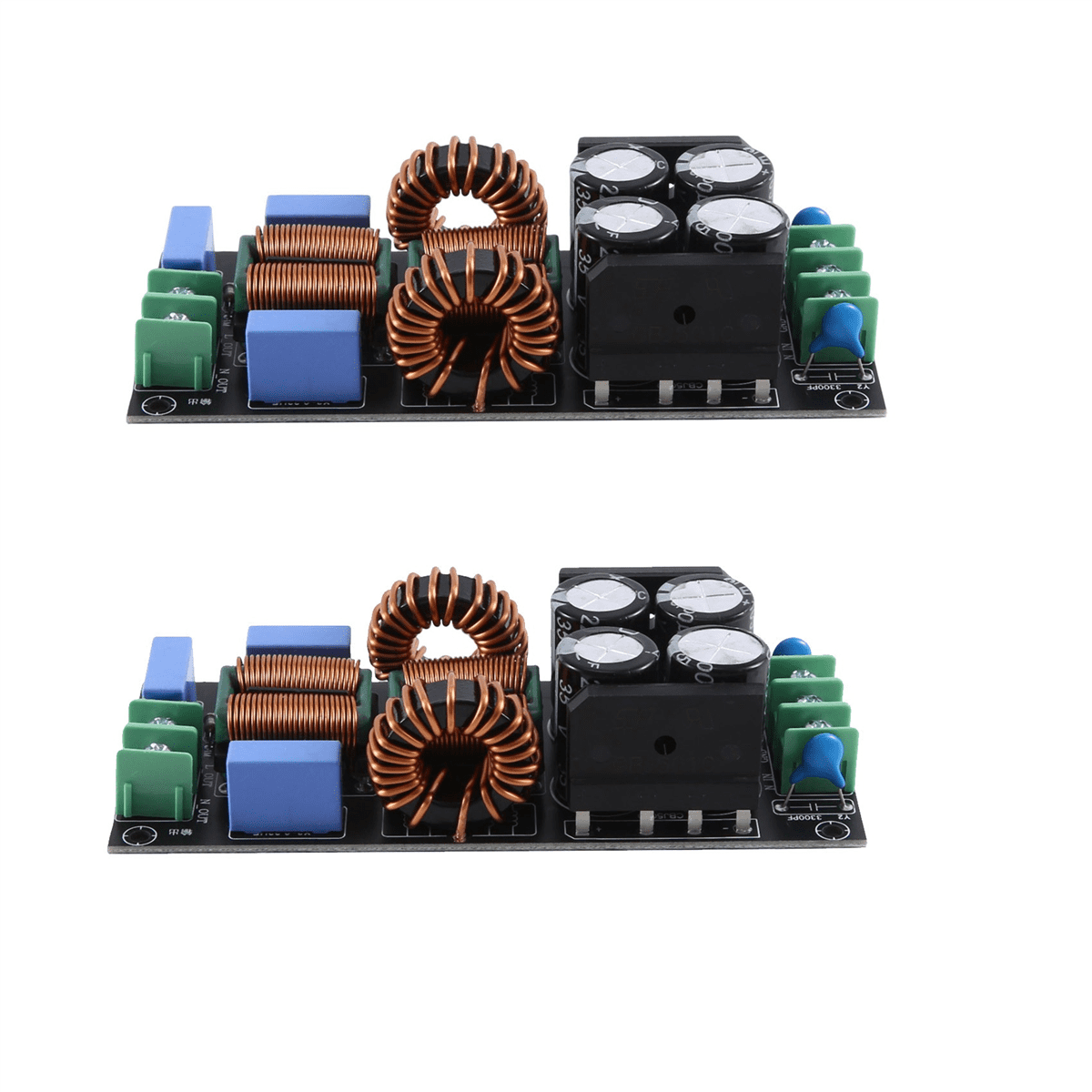 2X Power Filter Board Module AC Mains Purification HiFi Audio Noise 20A ...