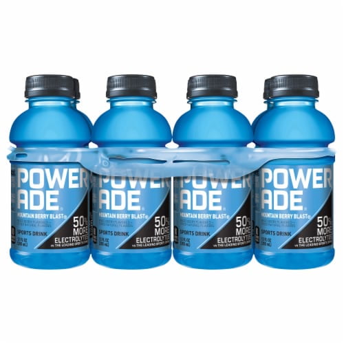 Powerade Blue Mountain Berry Blast Sport Drink Multipack Bottles 8 ...