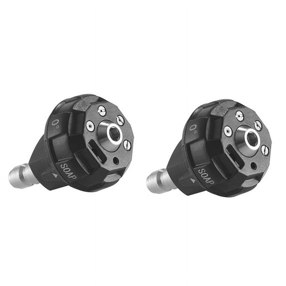 2X Pressure Washer 6-In-1 Spray Nozzle Tip,Quick Change and Easy ...