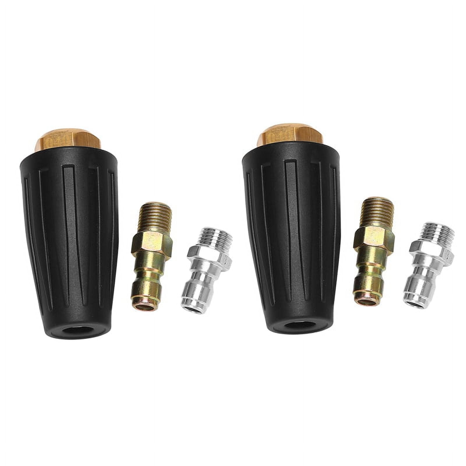 2X Pressure Washer Rotating Turbo Nozzle Universal 3,000 Psi, 3.0 ...
