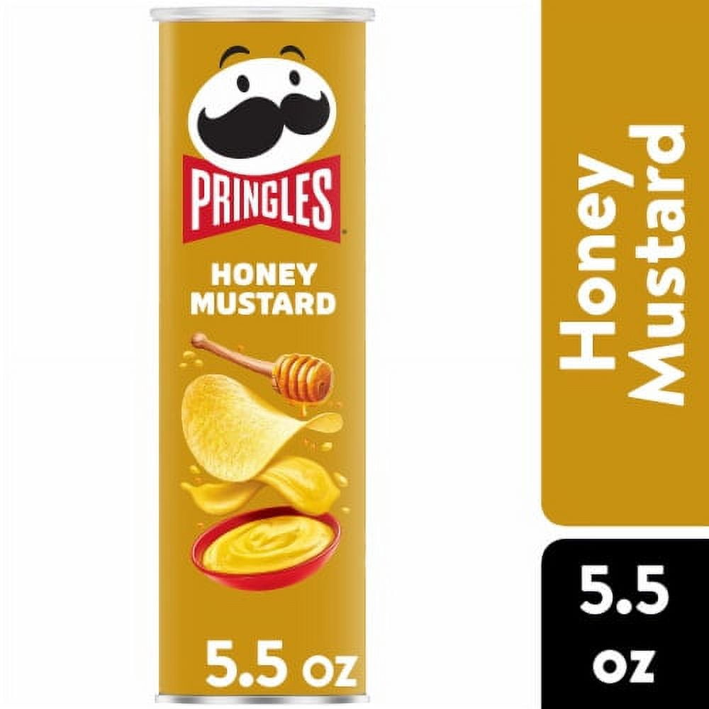 Pringles Honey Mustard Potato Crisps Chips - Walmart.com