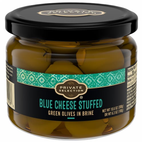 2X-Private Selection Blue Cheese Stuffed Olives - 10.6 oz - Walmart.com