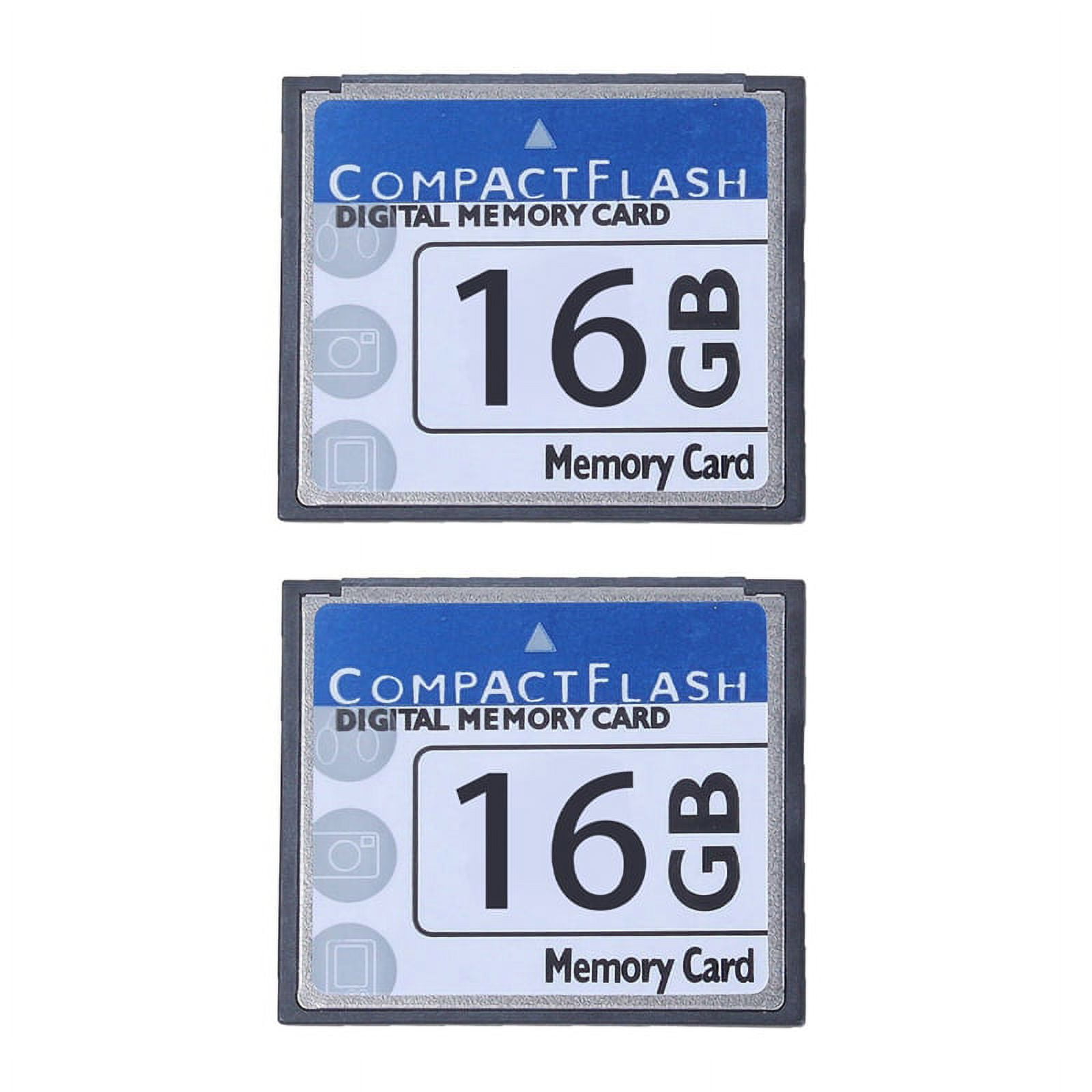 2X Professional 16GB Compact Flash Memory Card(White&Blue) - Walmart.com