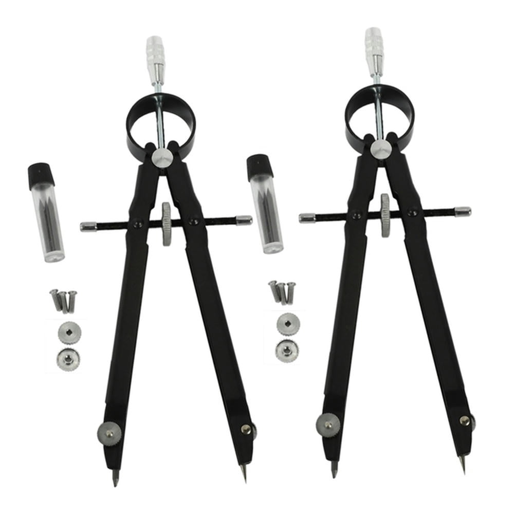 2X Professional Compass, Compass Geometry Set With Lock, Math And ...