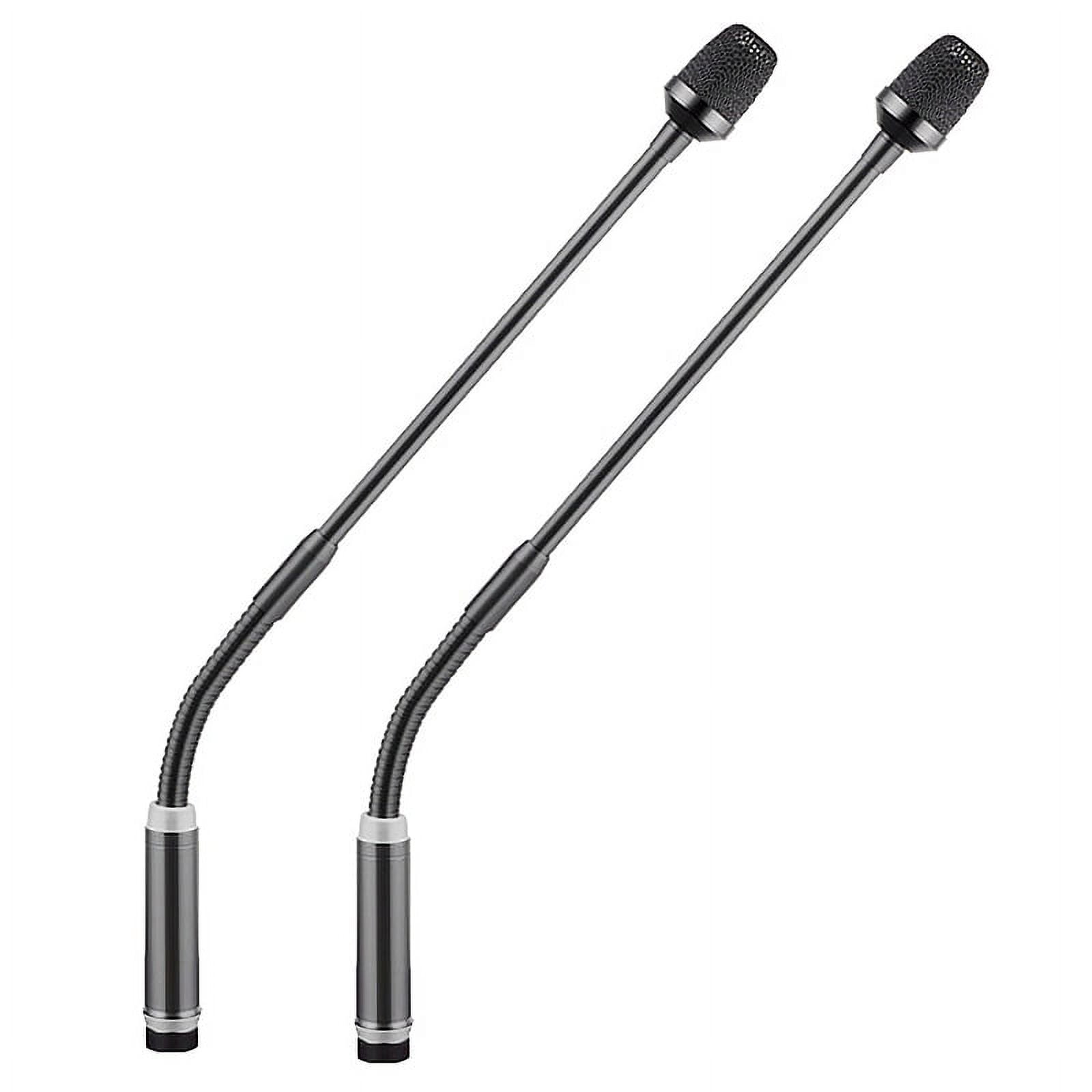 2X Professional Dynamic DJ Microphone for Mixer Dedicated Disc Shouting ...