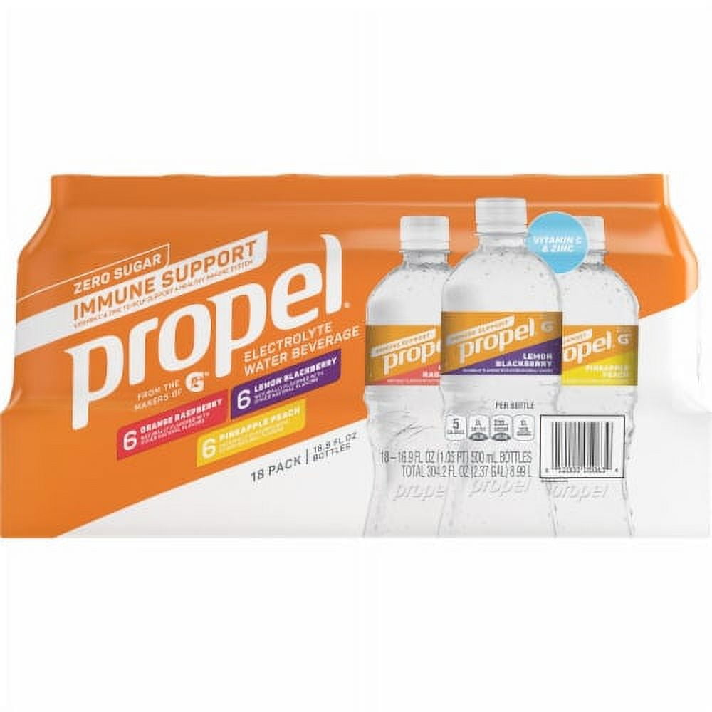 2X - Propel Zero Sugar Electrolyte Enhanced Water Variety Pack ...