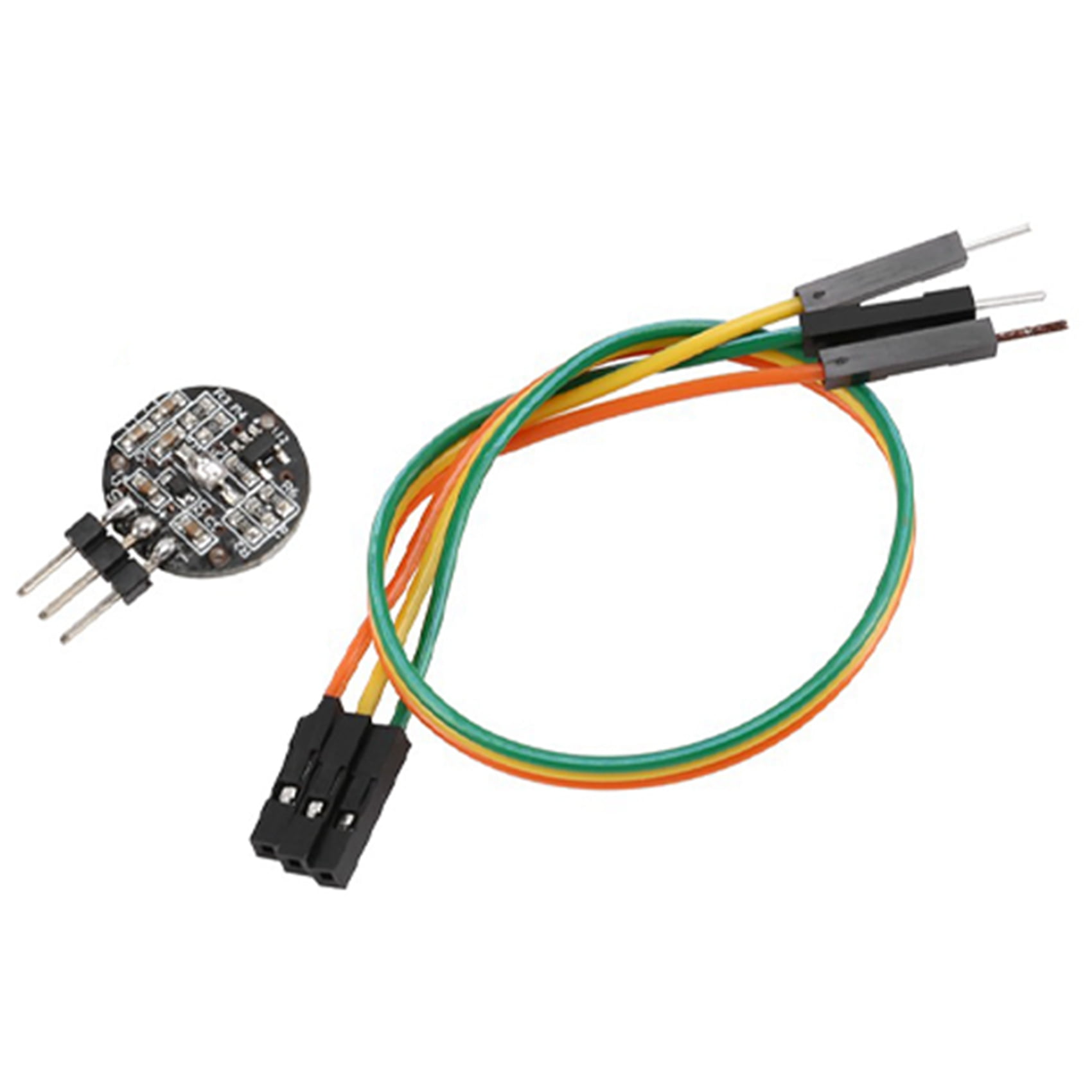 2X Pulse Sensor Heart Rate Sensor Heart Beat PulseSensor for ,Black&Red ...