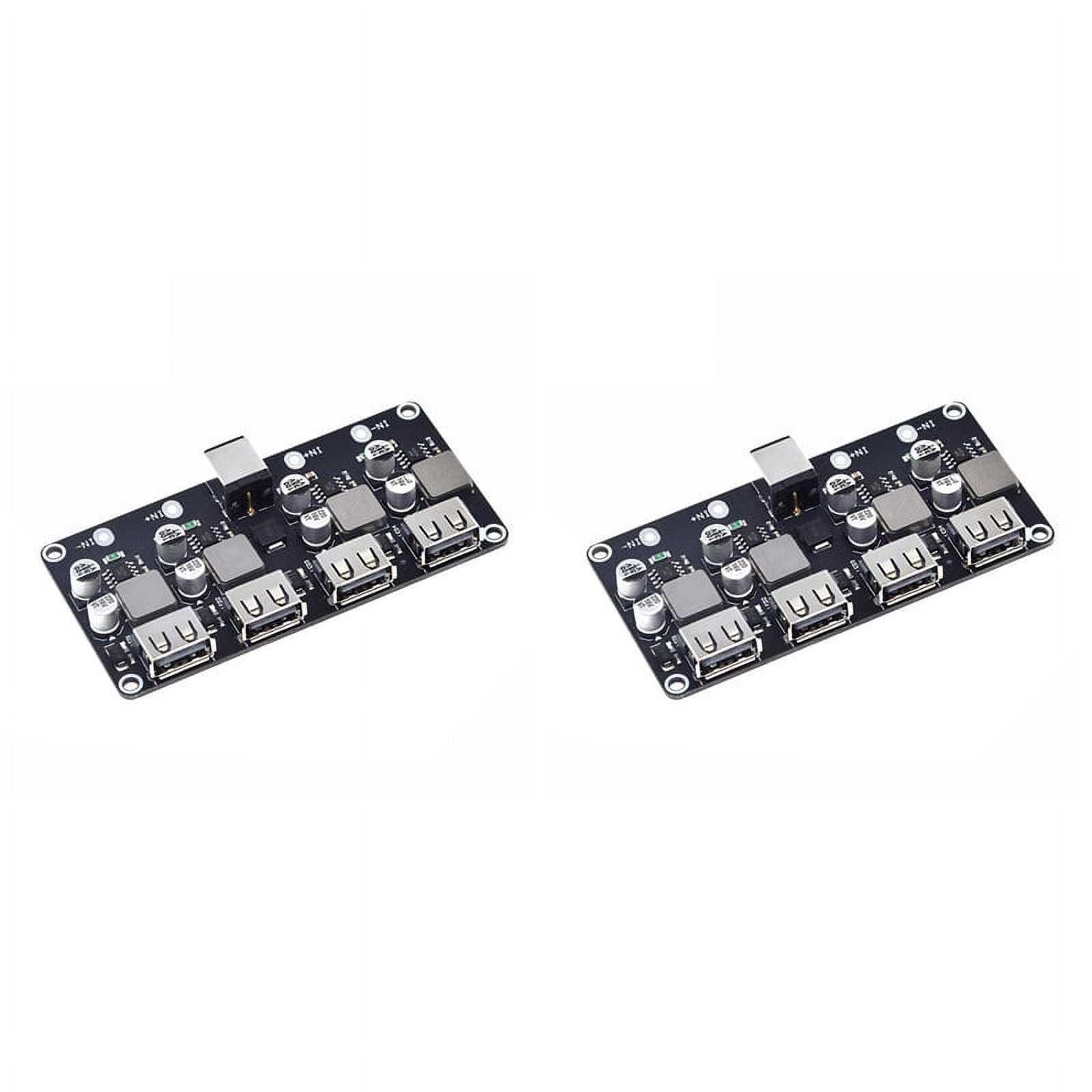 2X QC3.0 QC2.0 USB Fast Charger Board 4XUSB Port DC-DC Converter DC12V ...