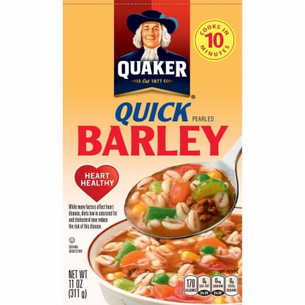 2X-Quaker Quick Pearled Barley - 11 oz - Walmart.com