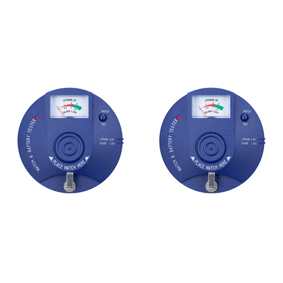 2X Quartz Movement Tester ,Circular Type Watch Battery Pulse and 1.5V ...