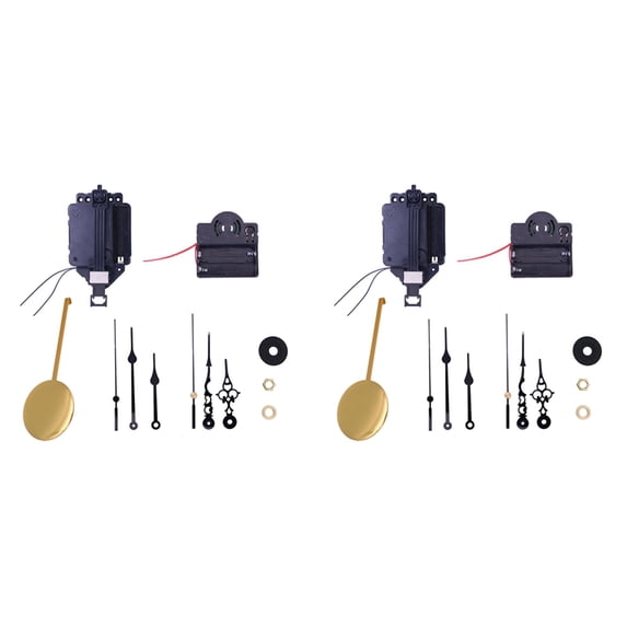 2X Quartz Pendulum Movement DIY Wall Repair Parts,DIY Mechanism ...