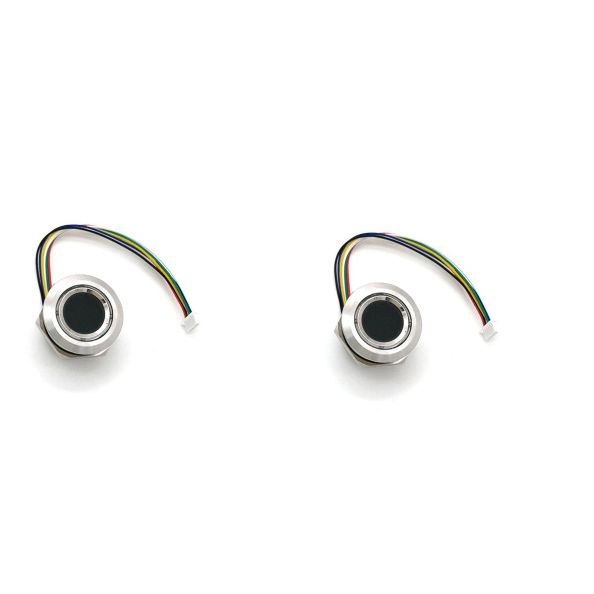 2X R503 Circular Round RGB Ring Indicator LED Control DC3.3V MX1.0-6Pin ...