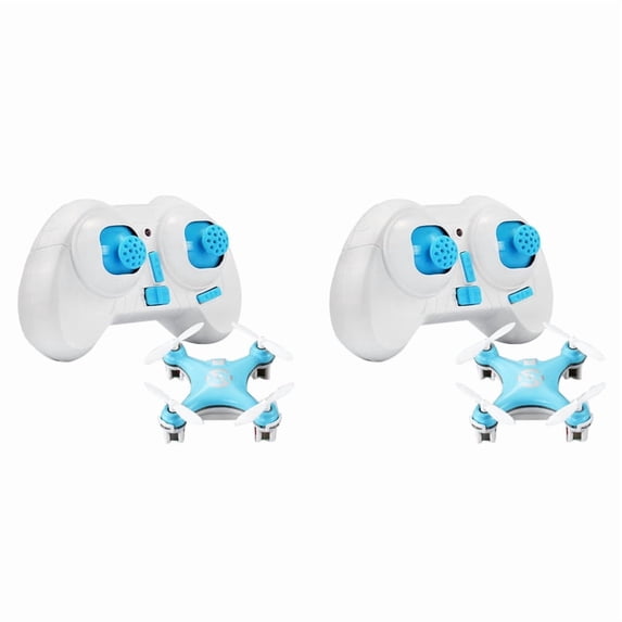 2X RC Quadcopter Cx10 Mini Remote Control Drone 2.4G 4CH with LED ...