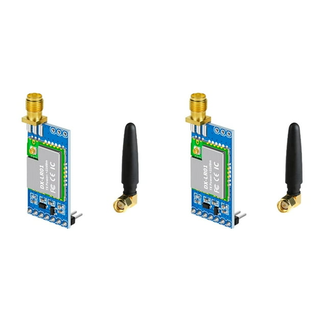 2X RF ASR6601 SOC Chip LoRa Module LR01-A 433MHz 475MHz UART Wireless Module 8km Long Range ...