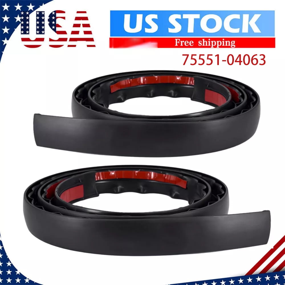 2X RH & LH 7555104063 ROOF DRIP MOLDING FOR 2005-2015 TOYOTA TACOMA ...