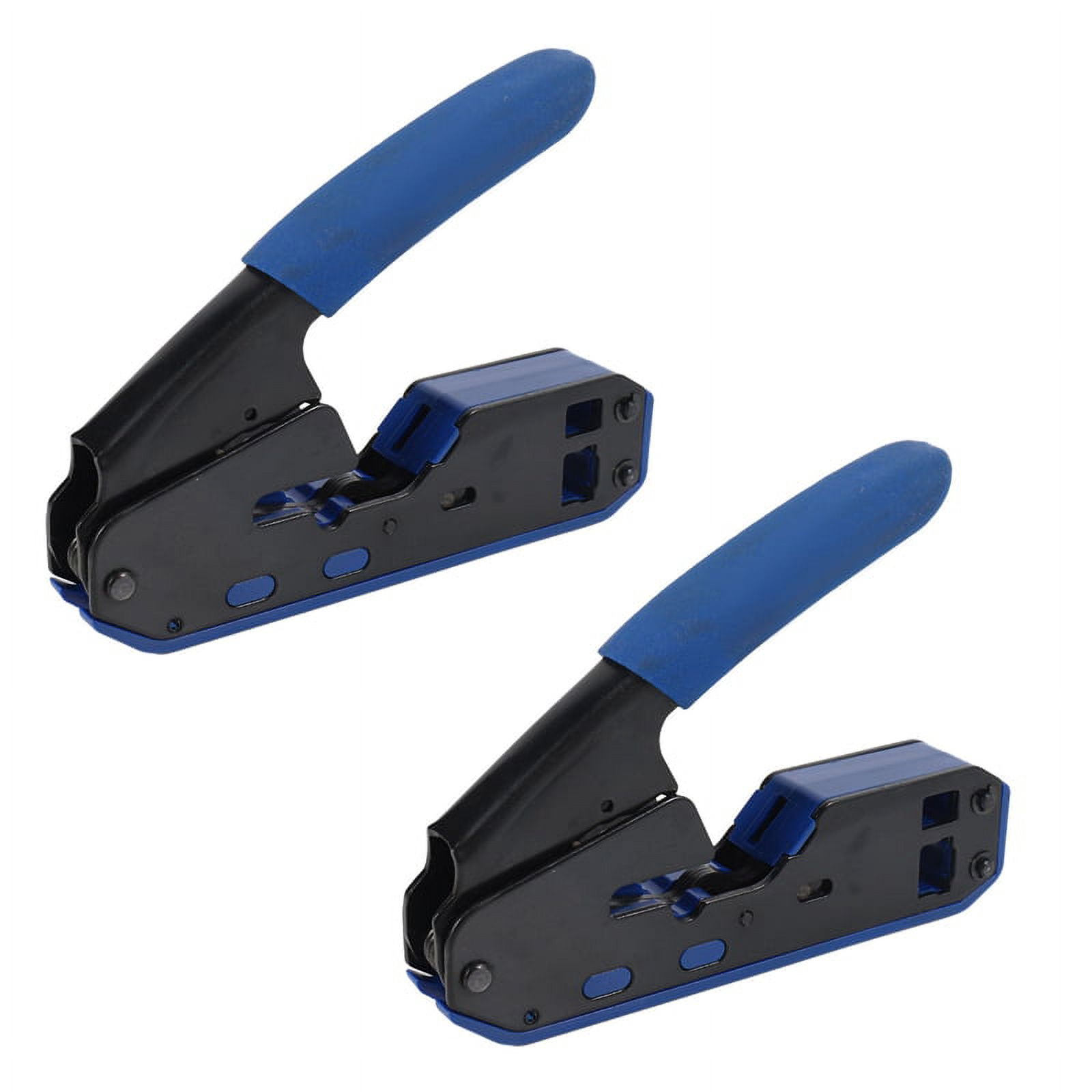 2X RJ45 Tool Network Crimper Rj45 Crimping Tool Stripper Cutter for ...