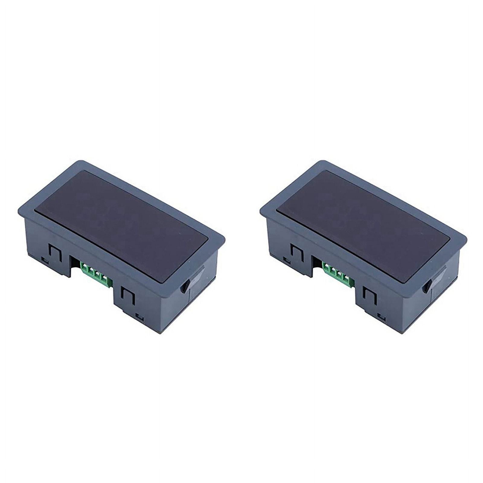 2X RS485 Serial Port LED Display Meter 4-Digit 0.56 Inch MODBUS-RTU ...