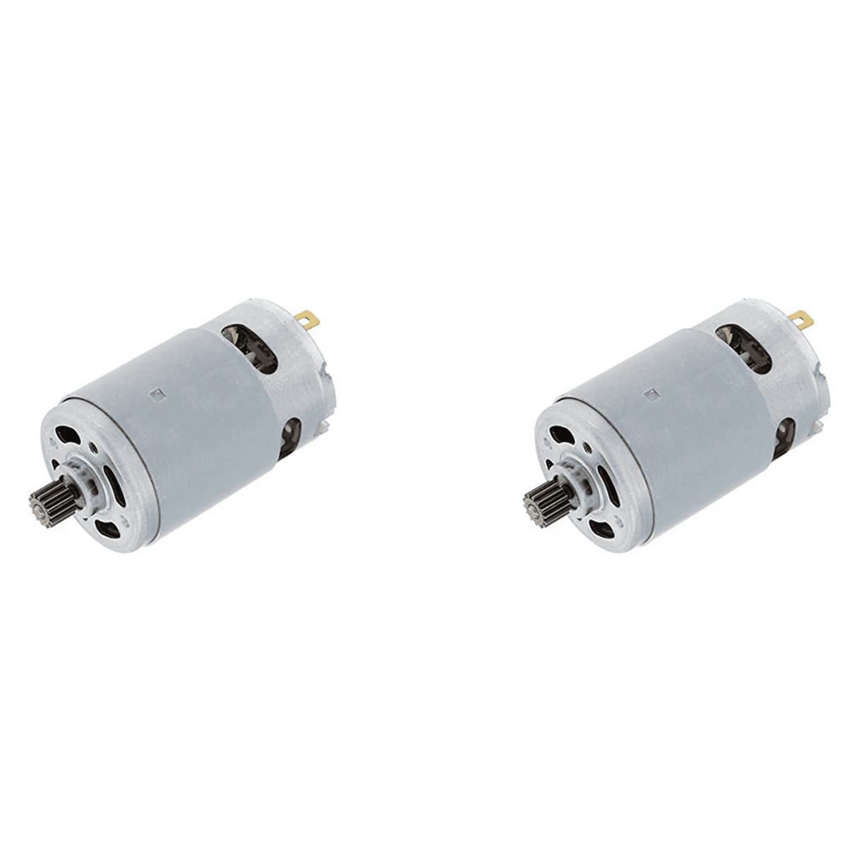 2X RS550 DC Motor 8.2mm 14 Teeth Gear Mini Motor 21V 29800RPM Electric ...