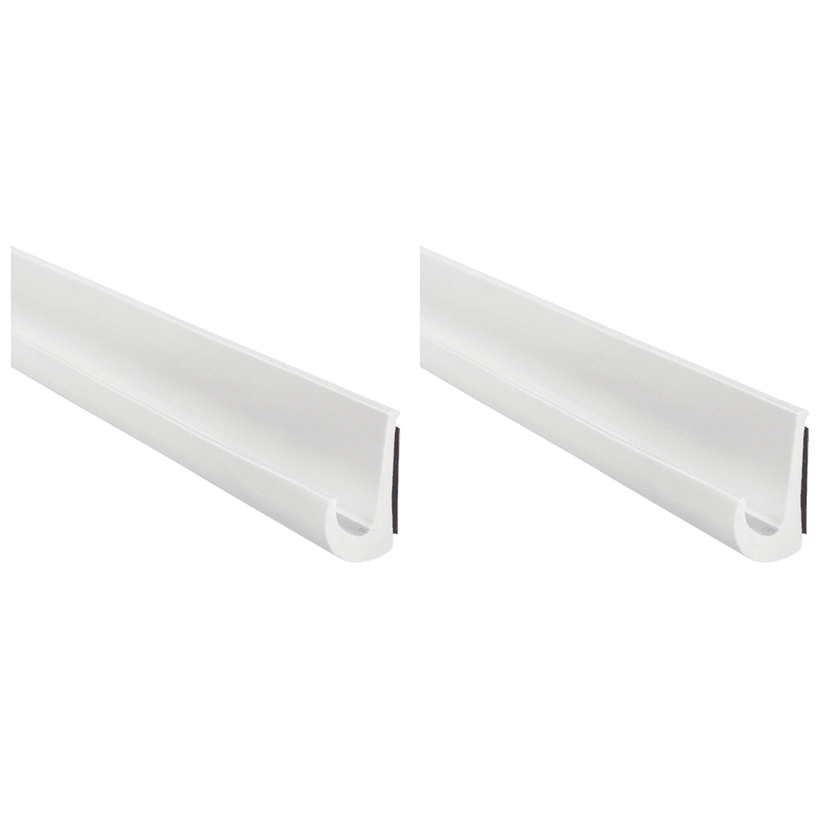 2X RV Caravan Roof Rainwater Gutter PVC Water Channel Easy Install ...