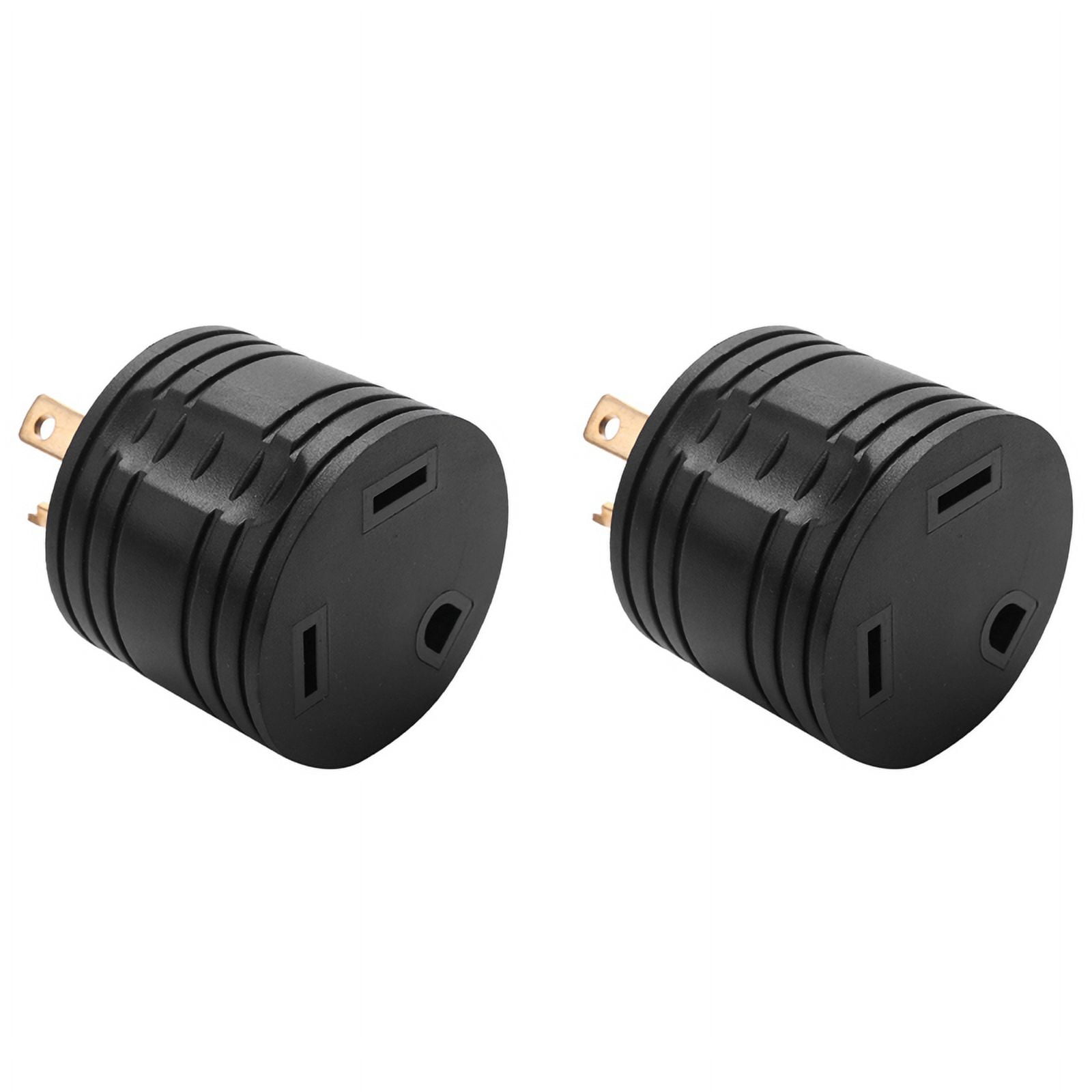 2X RV Generator Adapter 3- 30A Male to 30A Female RV Power Plug 125V RV ...