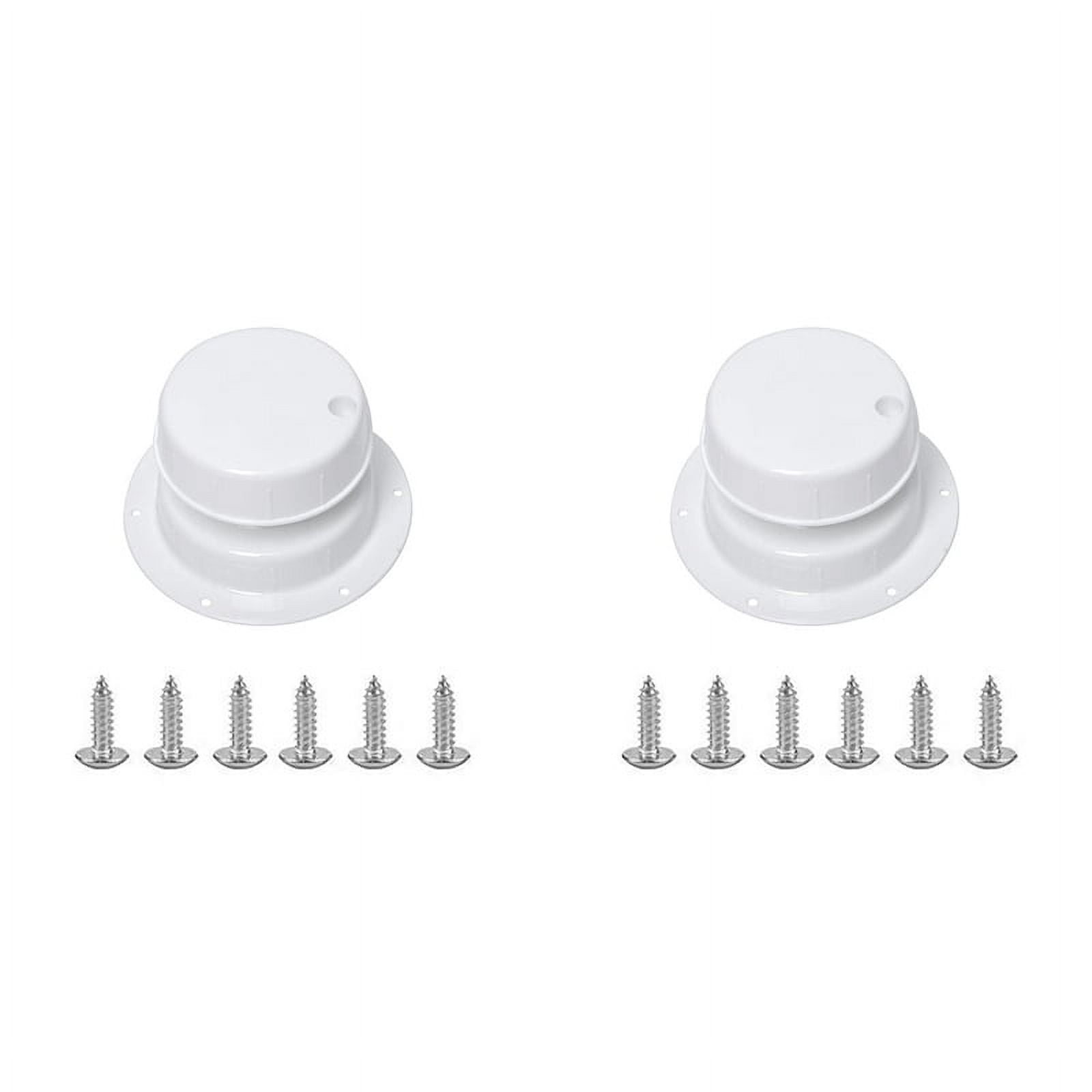 2X RV Plumbing Vent Cap Roof Sewer Cover for 1 to 2 3/8 Inch Pipe HJ403 ...