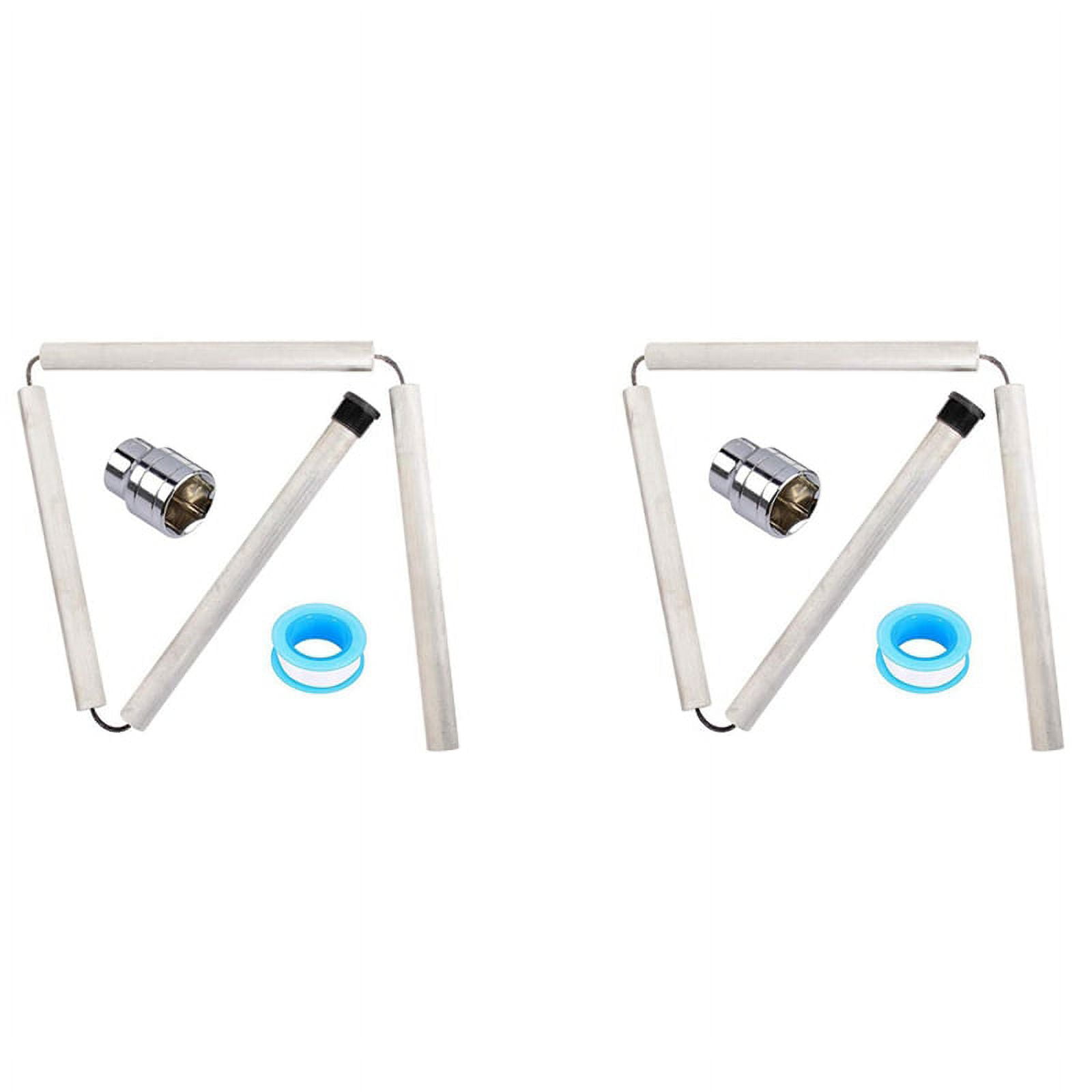 2X RV Water Heater Magnesium- Flexible Anode Rod 3/4 NPT Threaded Belt ...