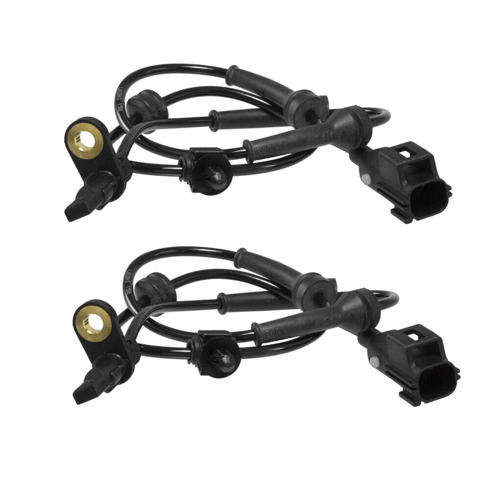 2X Rear Driver Passenger Side ABS Wheel Speed Sensor Compatible with ...
