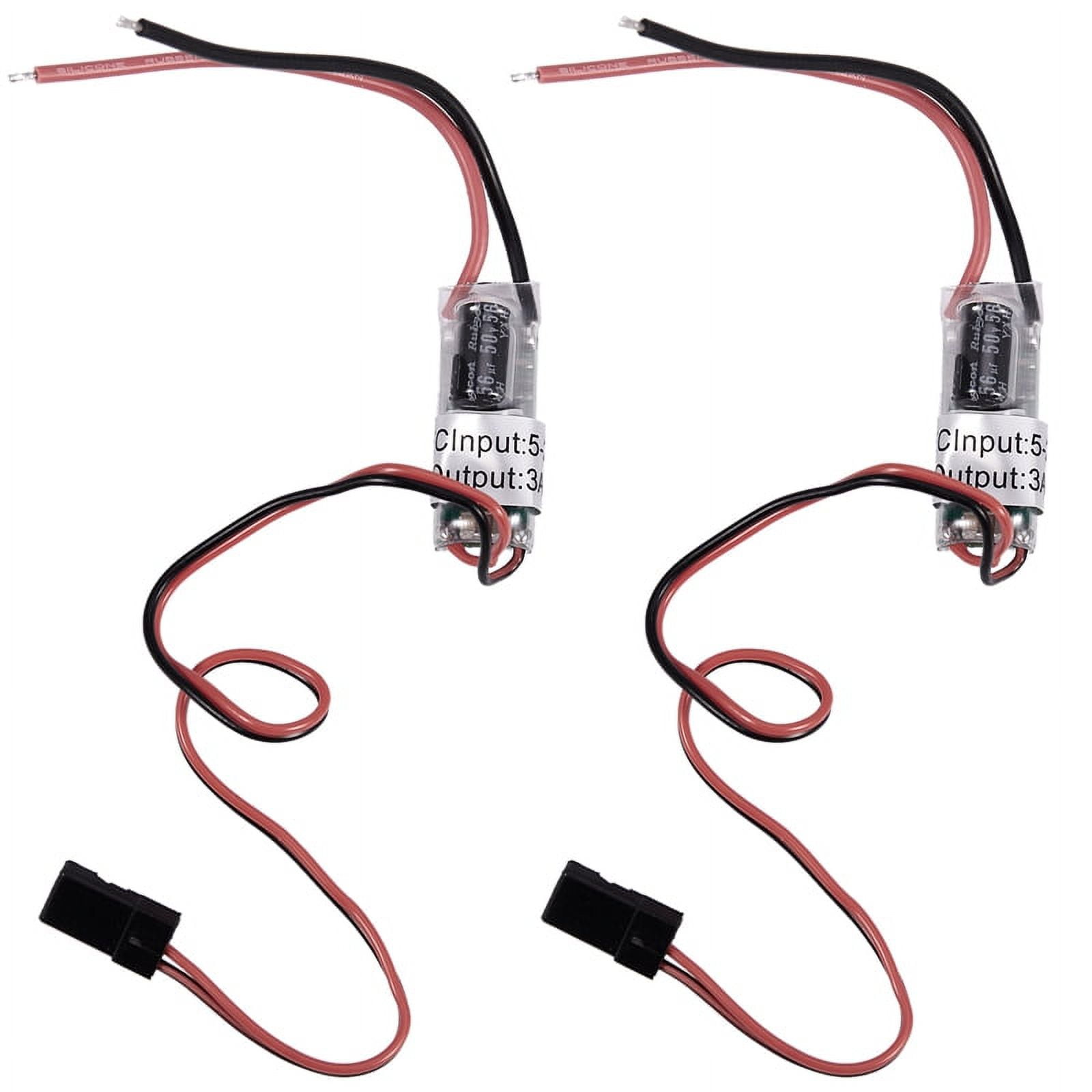 2X Receiver Power Supply 5V/3A Brushless ESC External Type BEC UBEC ...