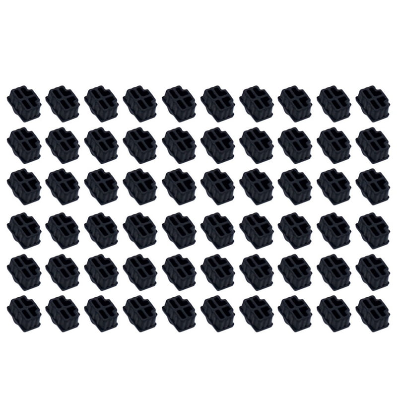 2X Rj45 Silicone Dust Plug Dust Cover Dust Cap Router Switch Network ...