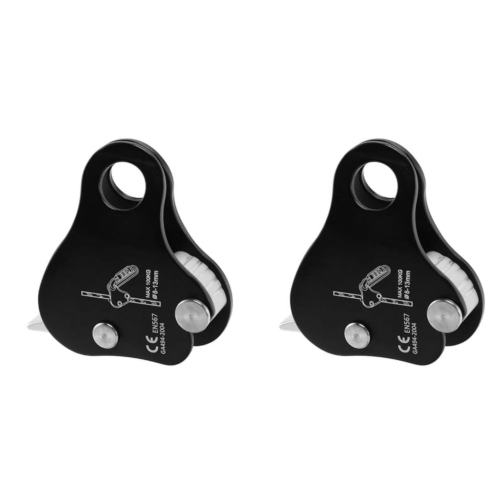 2X Rope Ascender,Rock Climbing Tree Arborist Rope Grab Self-Locking ...