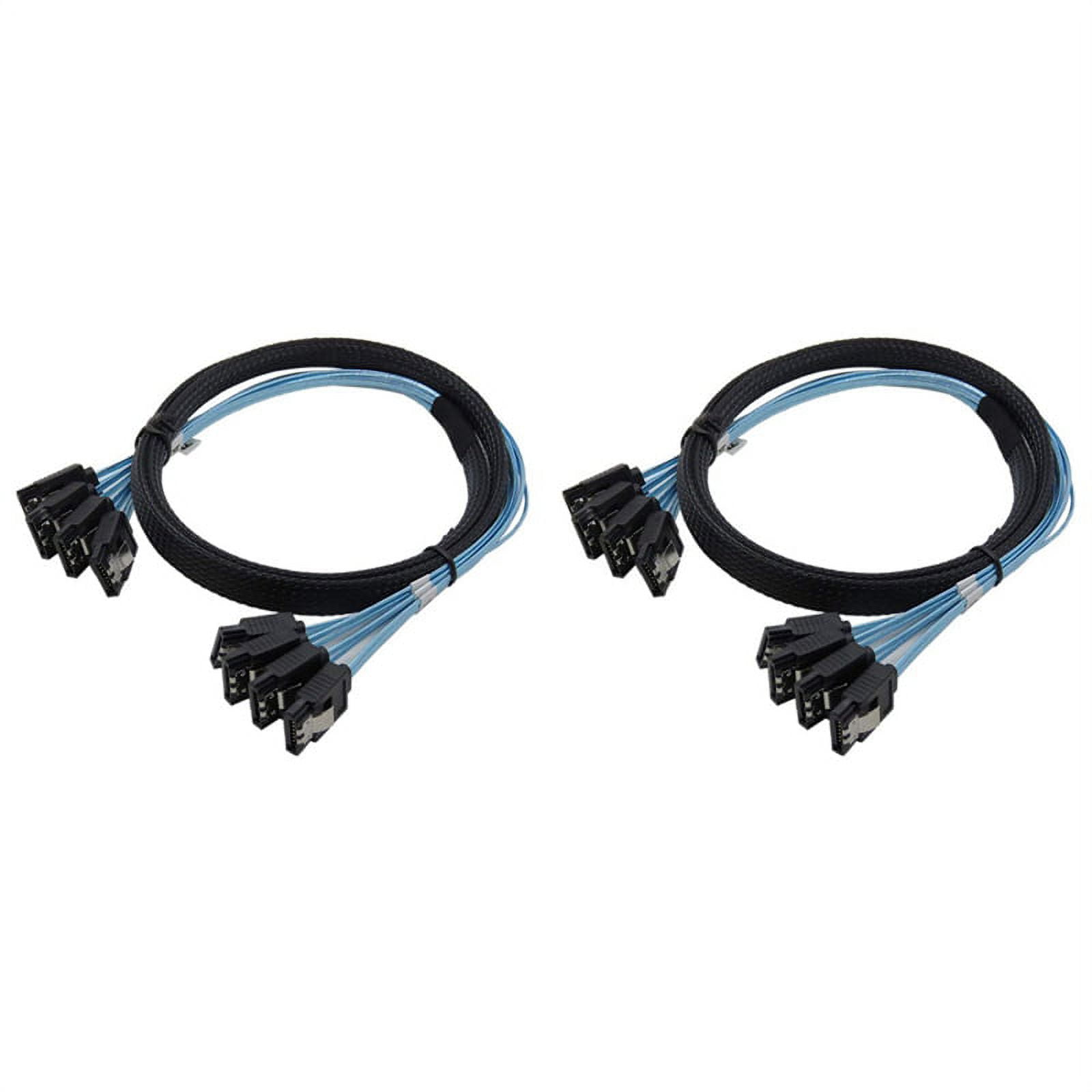 2X SAS Cable Cable High Speed 6Gbps 4 Ports/Set High Quality for Server ...