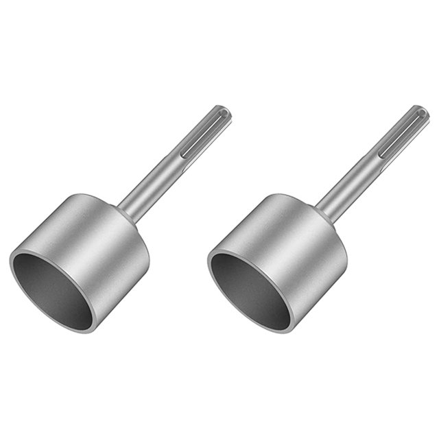 2X SDS-Max Ground Rod Driver, 65mm Heavy Duty Steel Drill Bit Driver ...