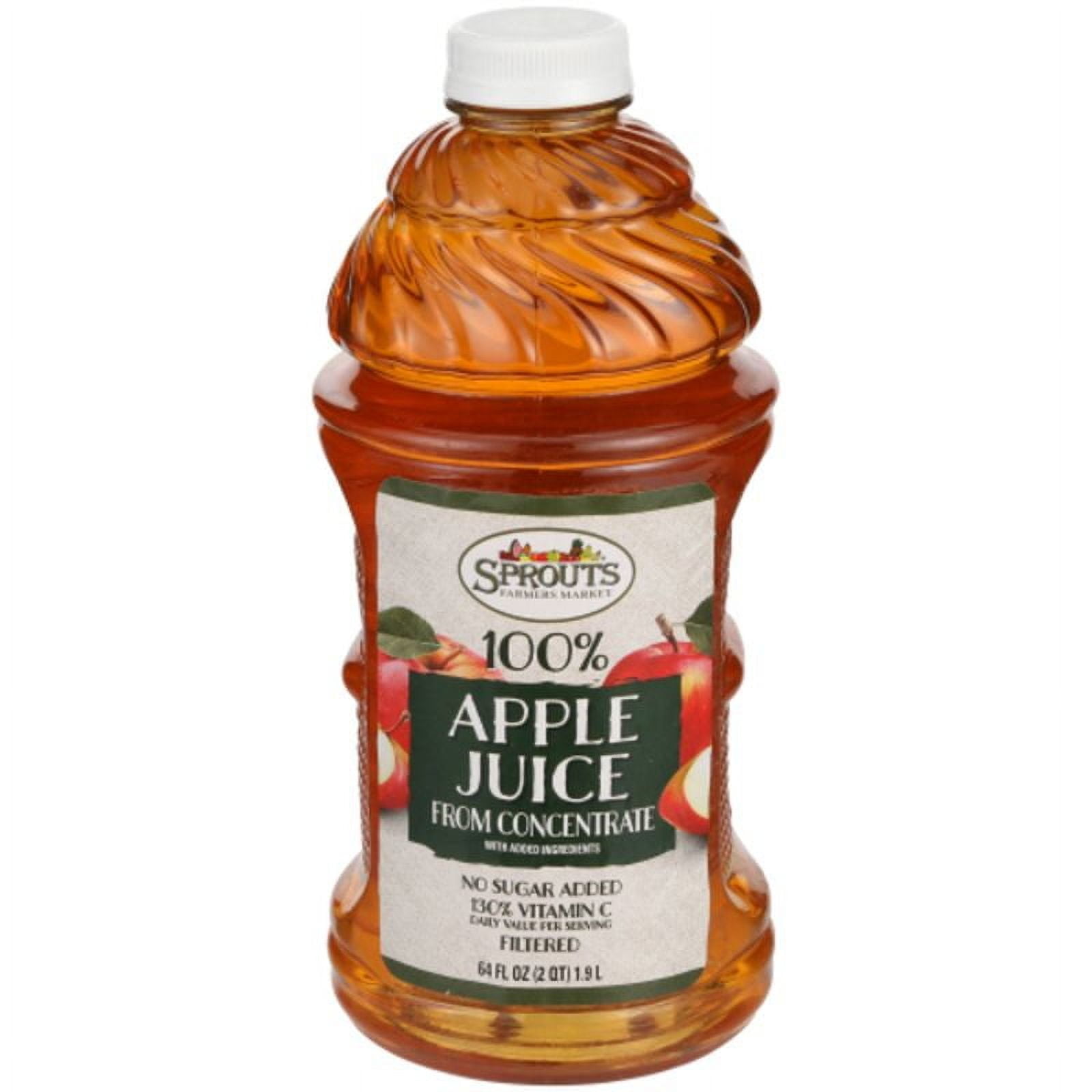 2X - SPT 100% Apple Juice From Concentrate 64 fl oz - Walmart.com