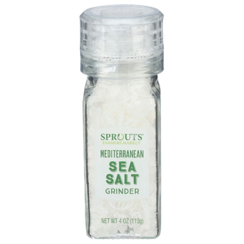 2X - SPT Mediterranean Sea Salt Grinder 4 oz - Walmart.com