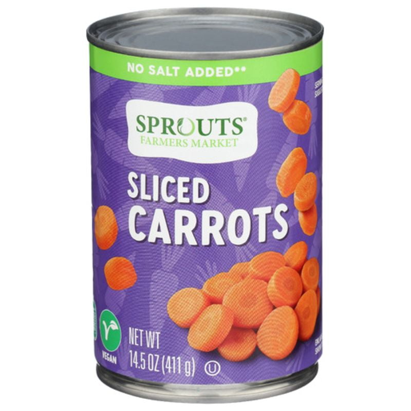 2X - SPT No Salt Added Sliced Carrots 14.5 oz - Walmart.com
