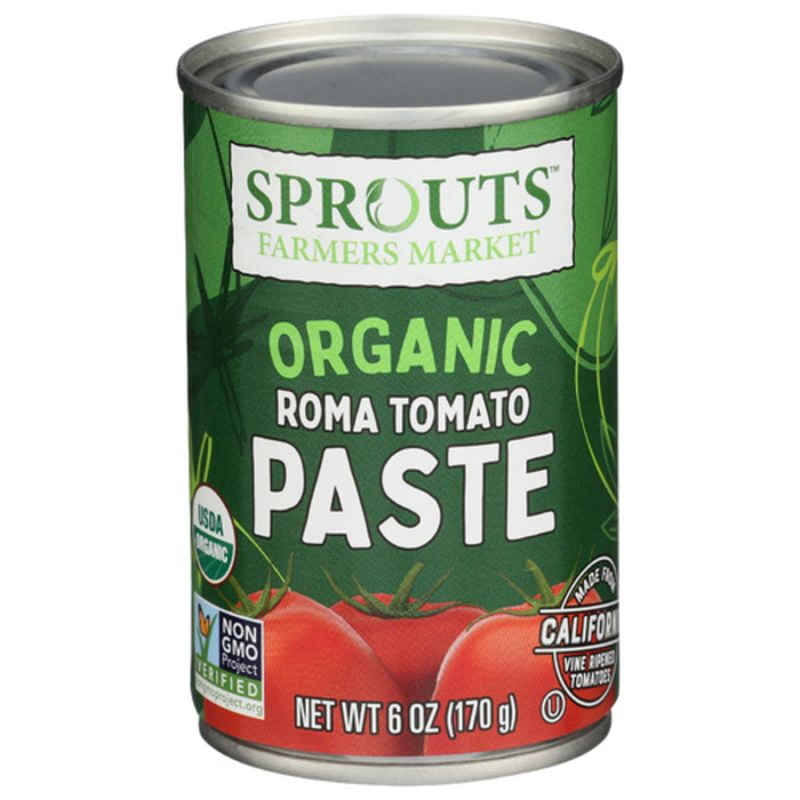 2X - SPT Organic Tomato Paste 6 oz - Walmart.com