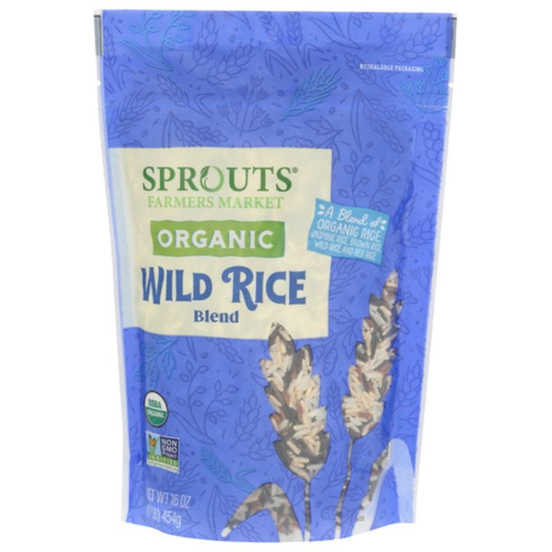 2X - SPT Organic Wild Rice Blend 16 oz - Walmart.com