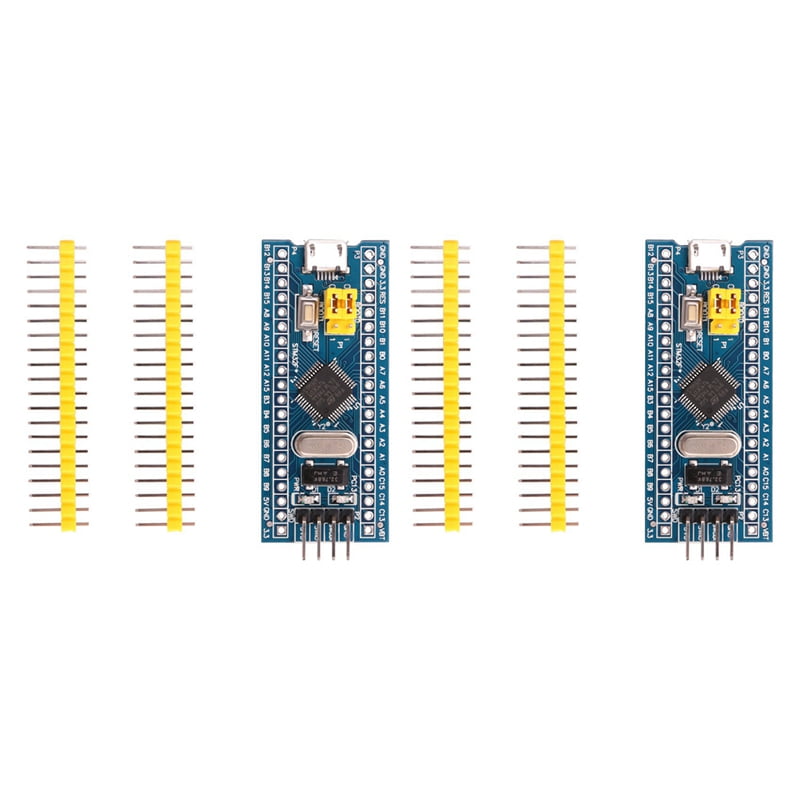 2X STM32F103C6T6 Module ARM STM32 Minimum System Development Board for DIY Kit CH32F103C8T6 ...
