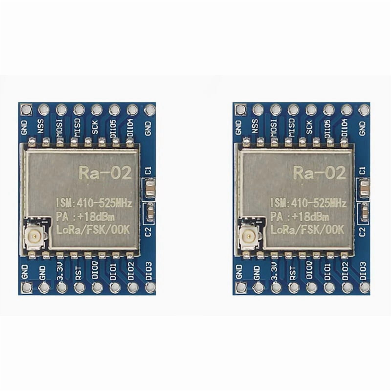 2X SX1278 LoRa Module LoRa 02 433M Adapter Module Wireless Transmission SPI Communication Module ...