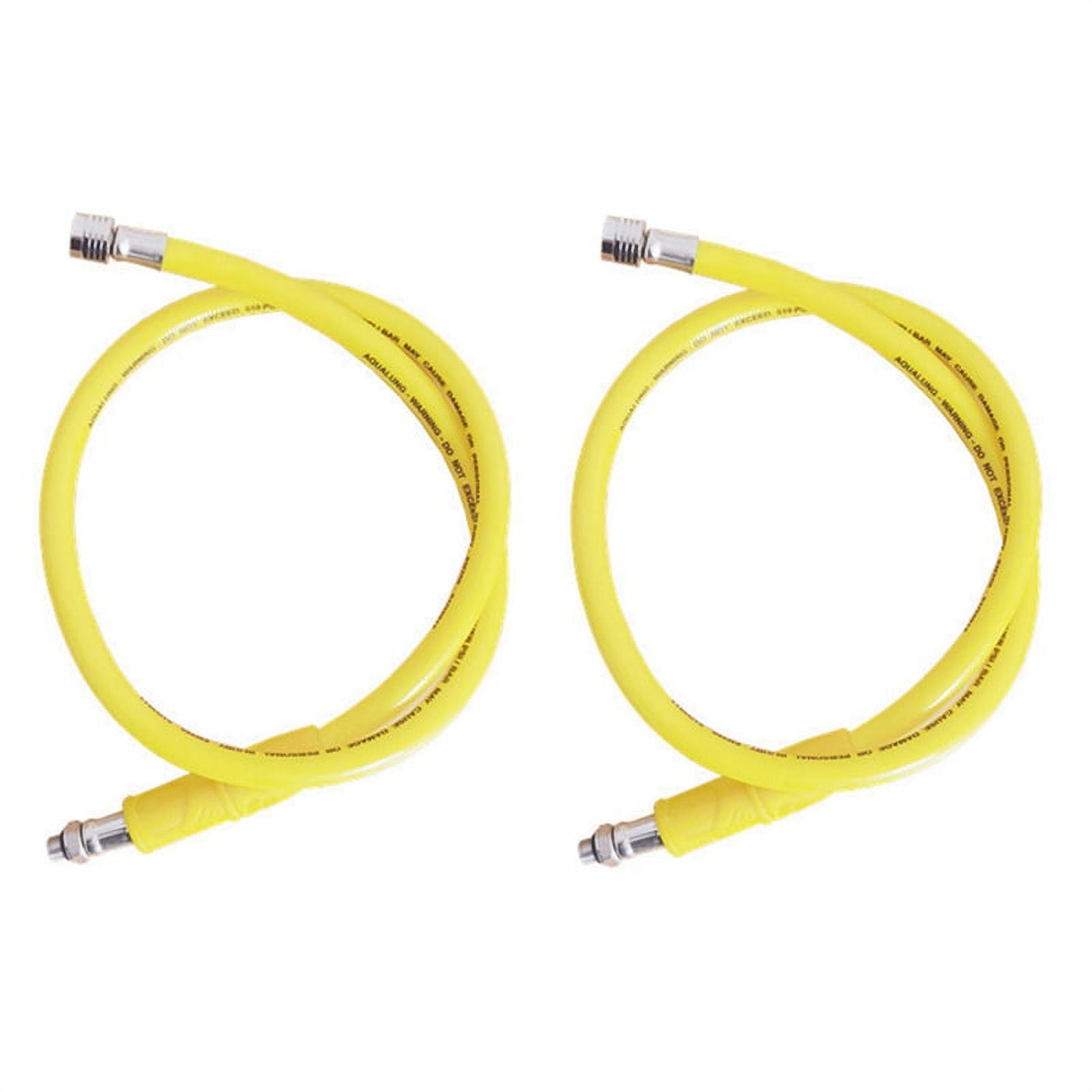2X Scuba Diving BCD Medium Pressure Hose Scuba Diving Regulator for 2Nd ...
