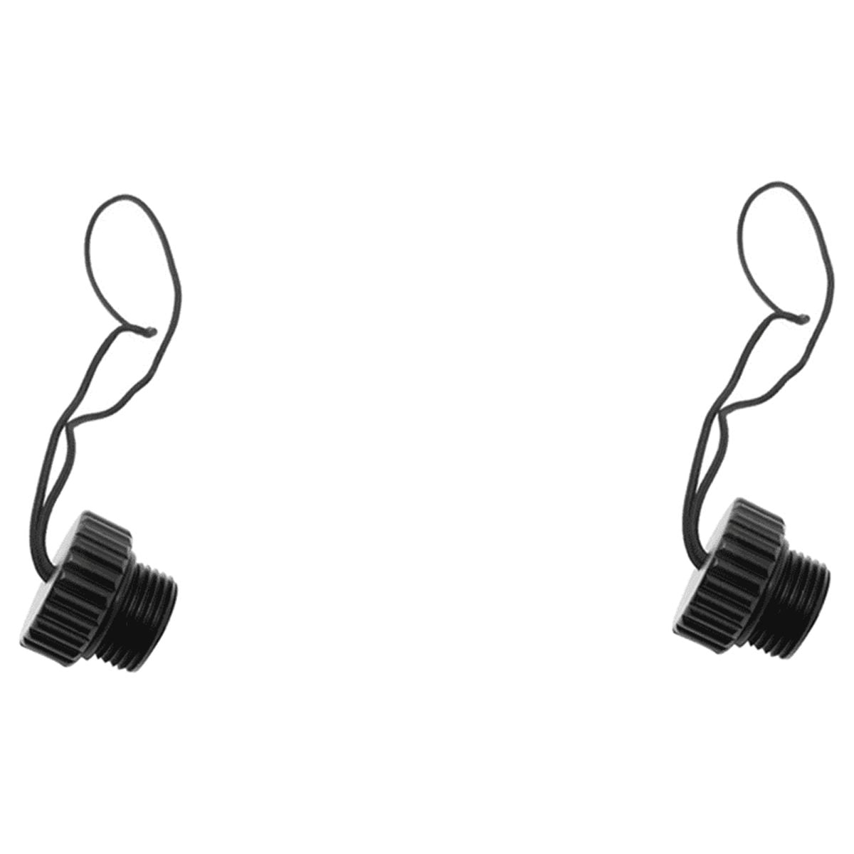 2X Scuba Diving DIN Tank Valve Threaded Cover 5/8-14NPS Dust Cap Dust ...