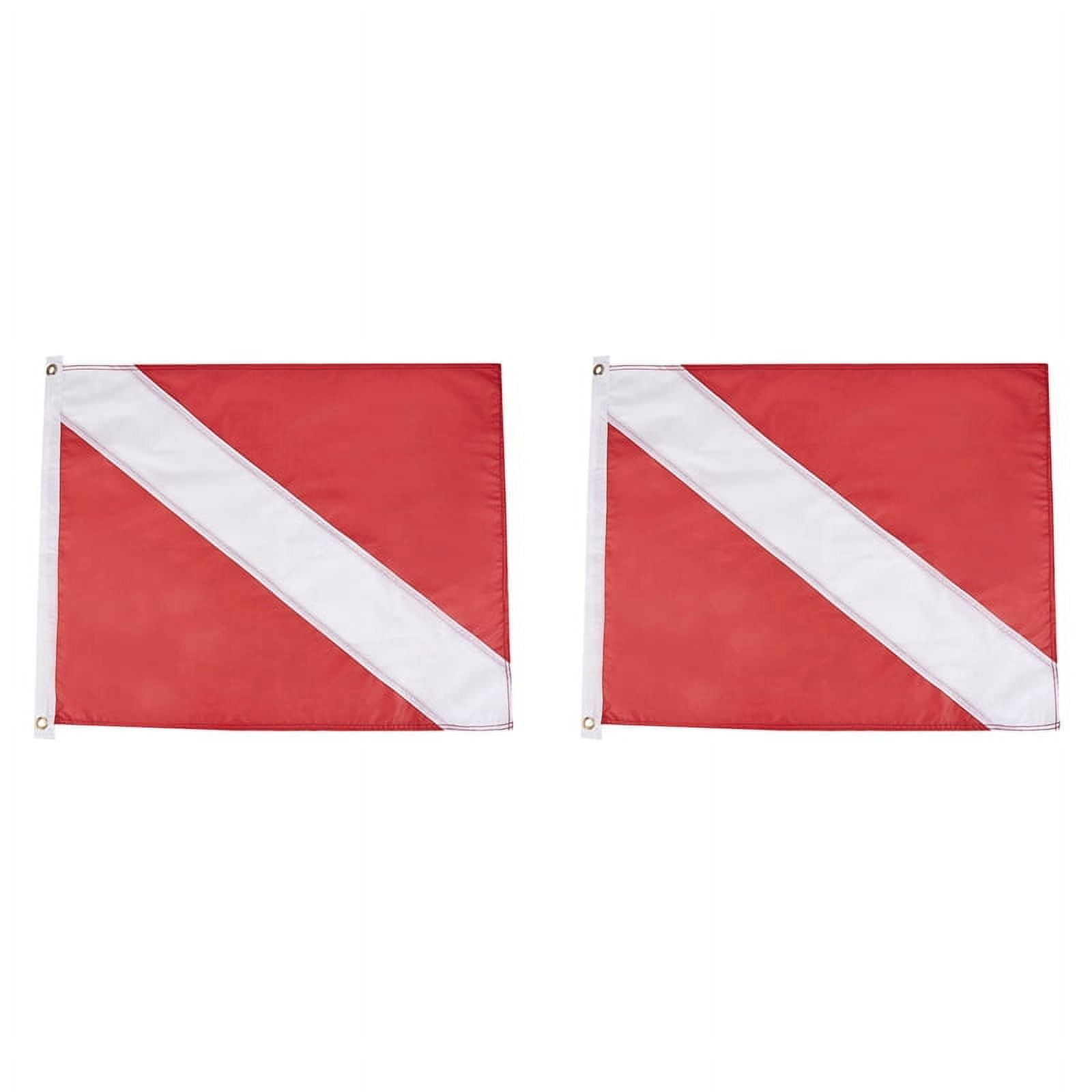 2X Scuba Diving Flag Boat Signal Flag Snorkeling Boat Signal Floater ...