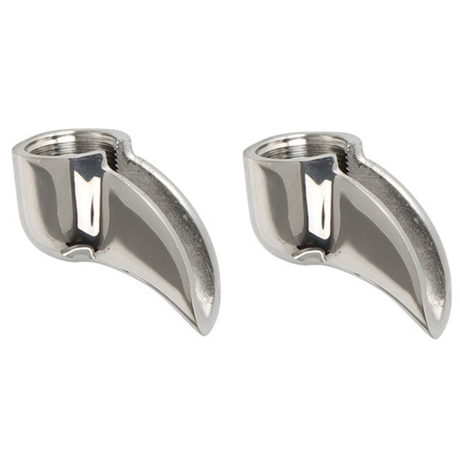2X Semi-Automatic Coffee Machine Handle Diverter Nozzle Stainless Steel ...
