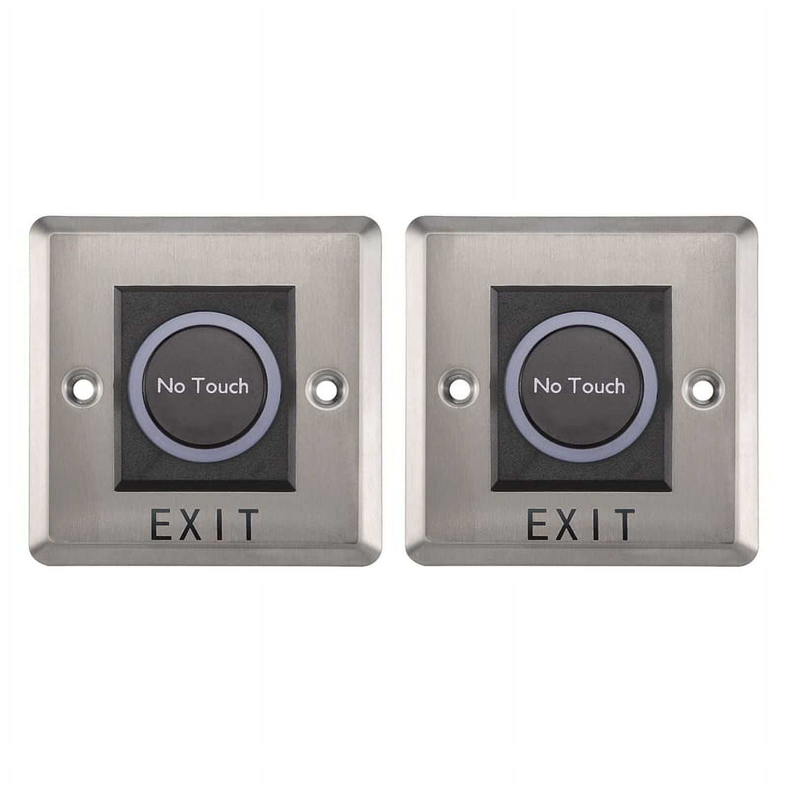 2X Sensor Switch No Contactless Switches Door Release Exit Button with ...