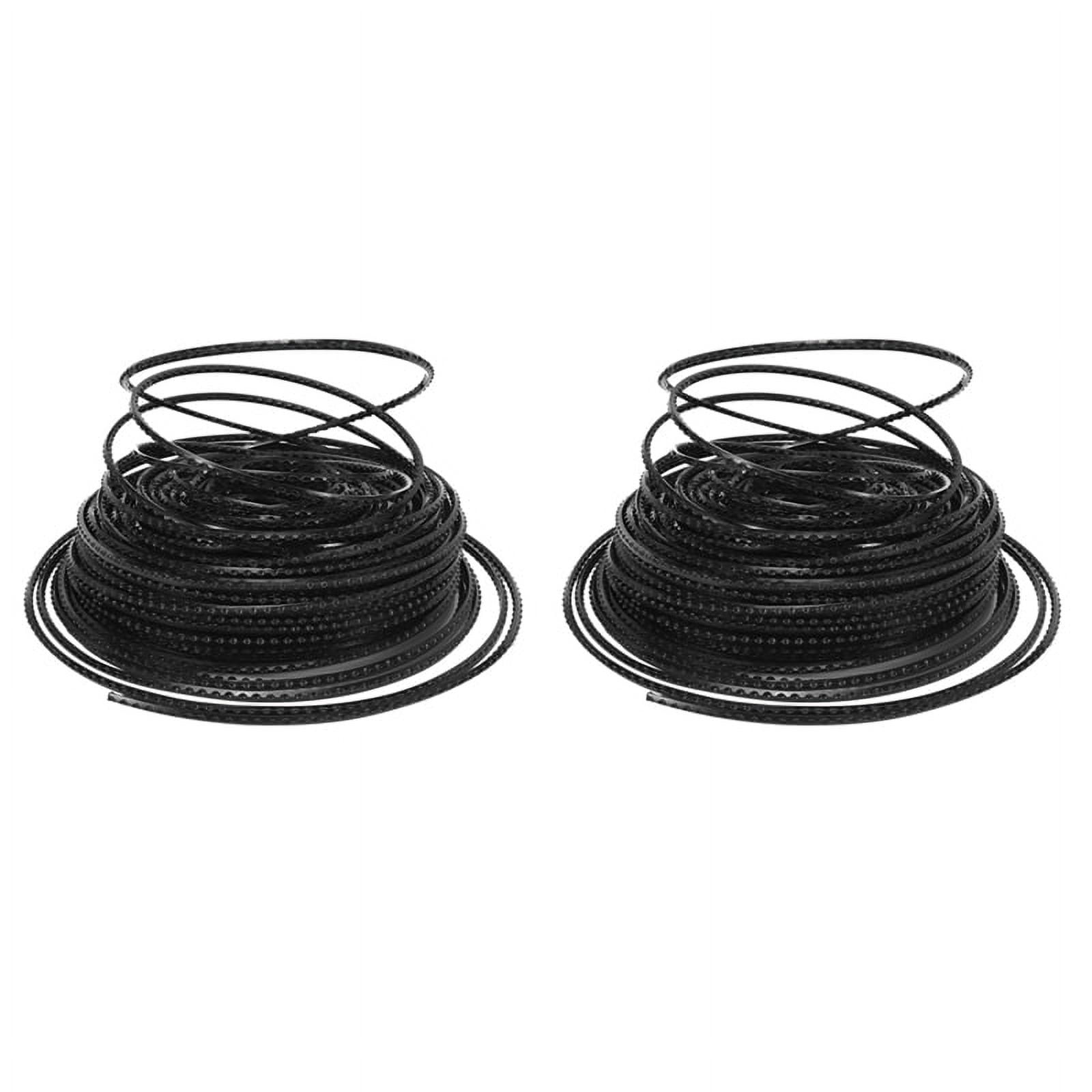 2X Serrated Heavy Duty Trimmer Line, 3mm x 50M Nylon Strimmer Wire Low ...