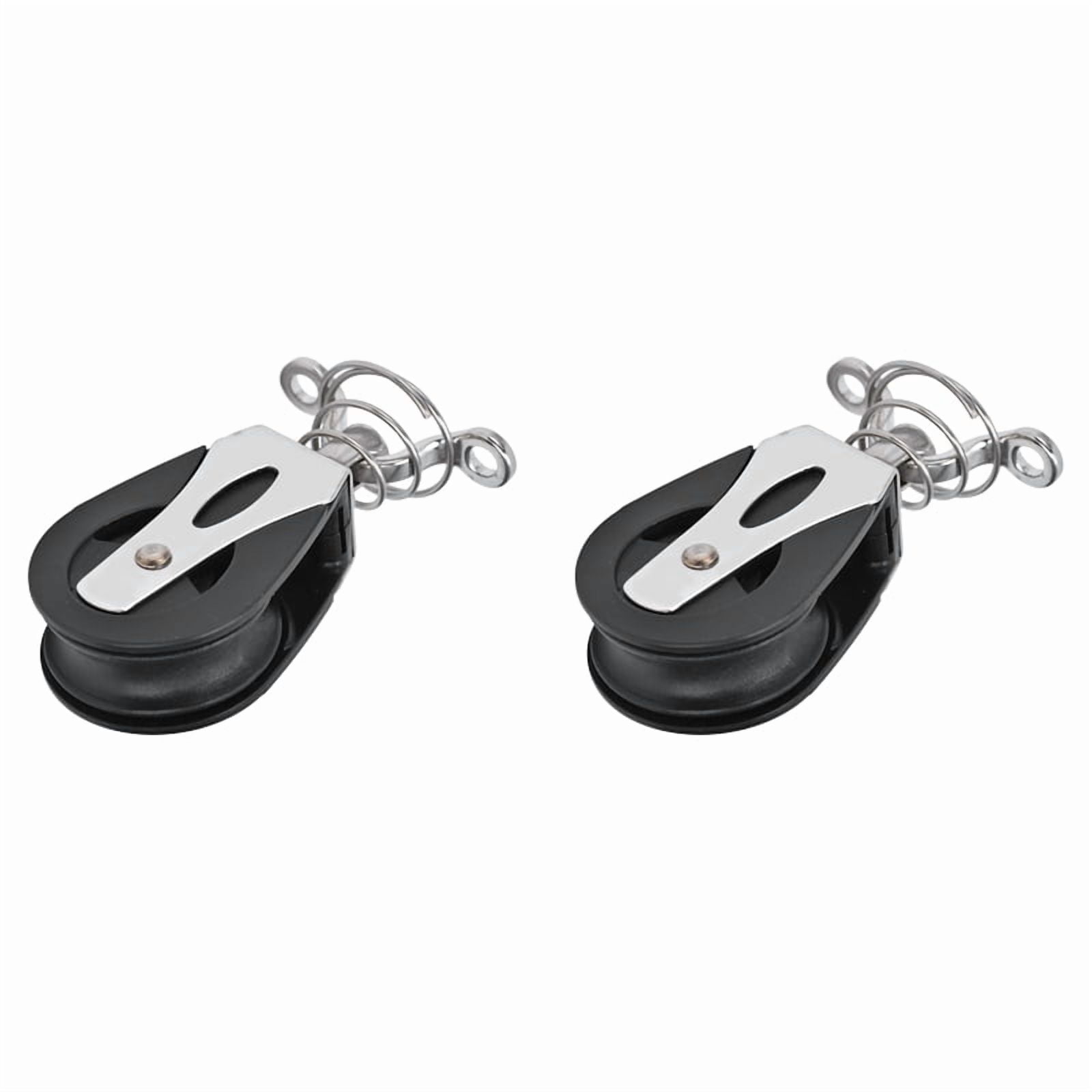 2X Sheave Block Head, 316 Stainless Steel Nylon Pulley for Sailboat ...